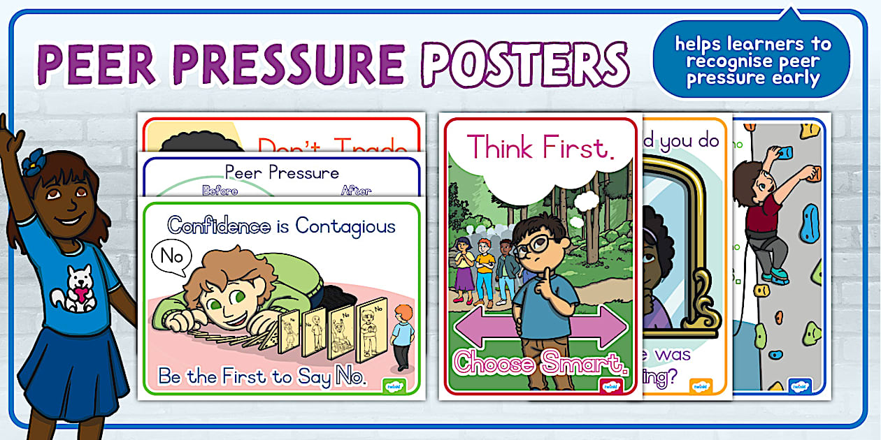 Grade 2 LS - Term 2 - Poster: Peer Pressure (CAPS Aligned)