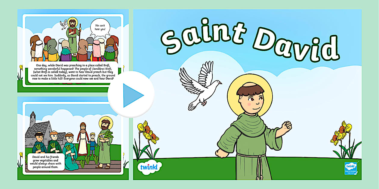St David's Day Story PowerPoint - St David's Day - Wales