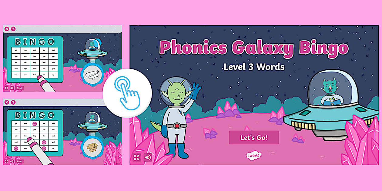 Level 3 Phonics Matching Bingo Game (teacher made) - Twinkl