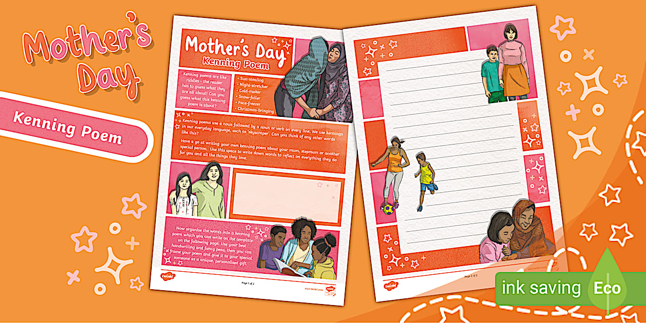 Mother's Day Kenning Poem
