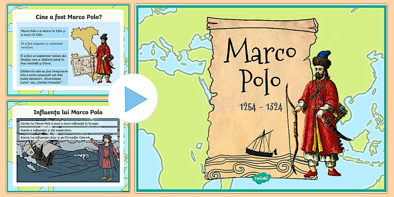 Marco Polo Prezentare PowerPoint - Twinkl