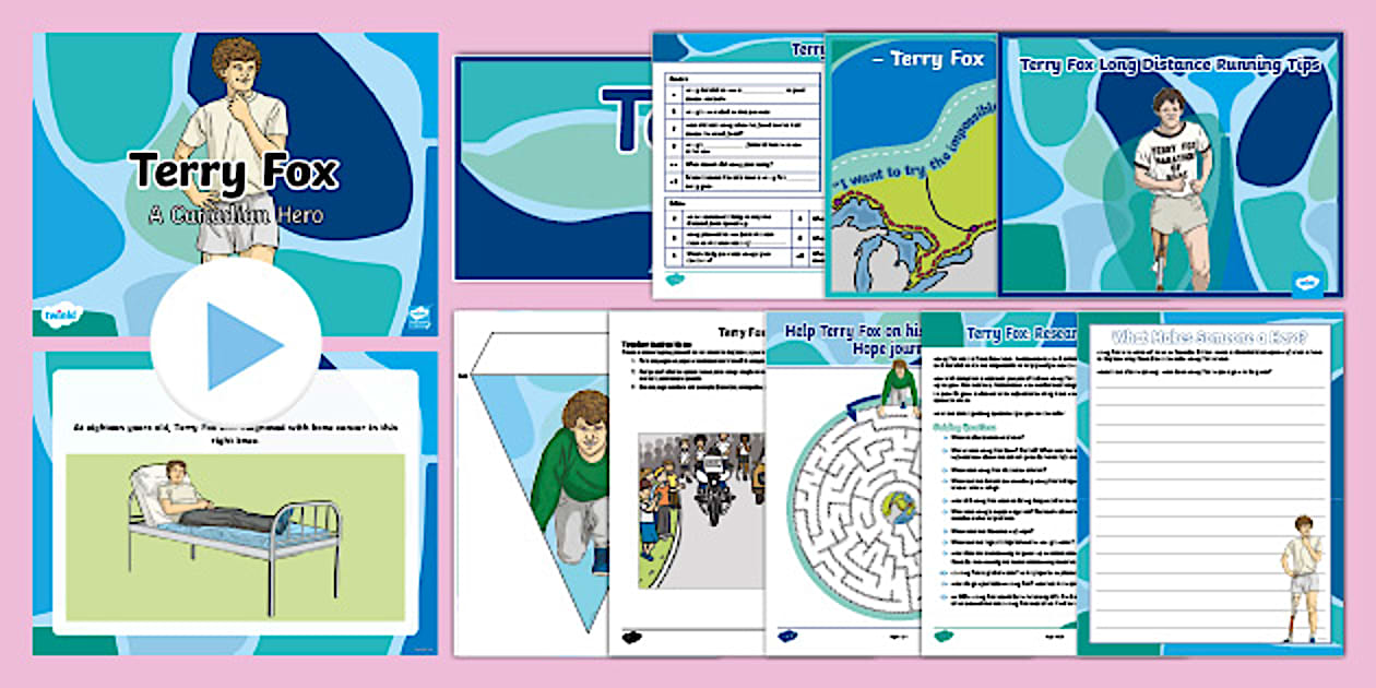FREE Terry Fox Activities Pack - Grades 4-6 (teacher made)