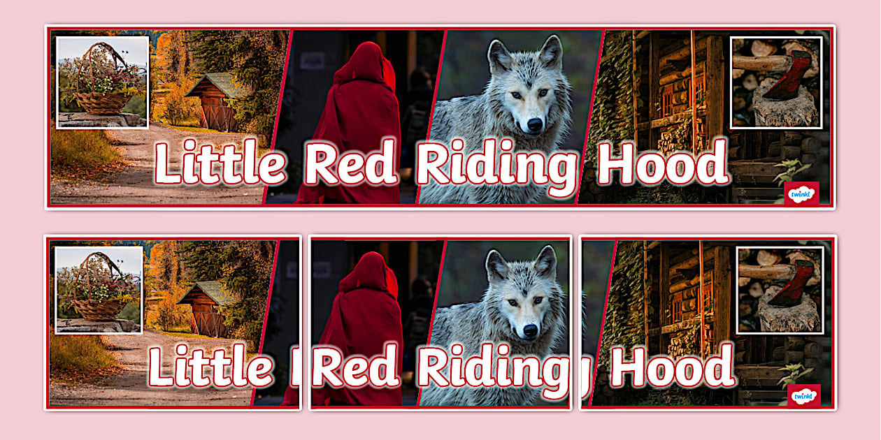Little Red Riding Hood Photo Display Banner