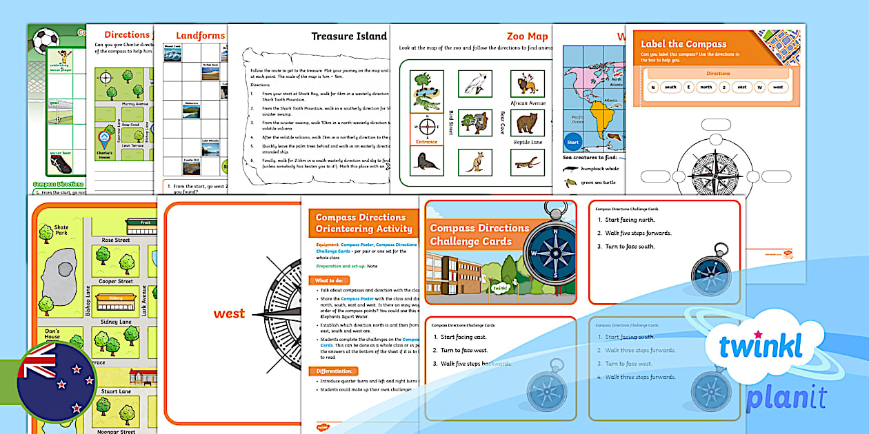 Level 2 Position and Orientation Supporting Activities Pack
