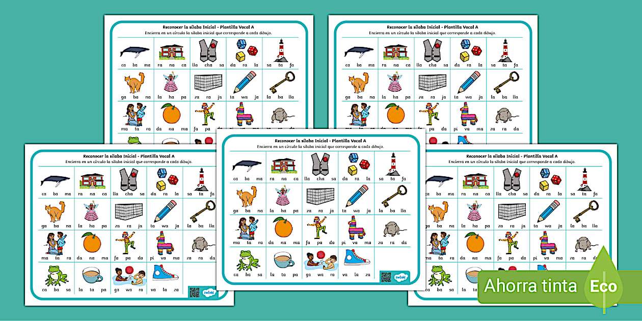 Método Aprender a Leer 3 semanas/Reconocer sonido inicial