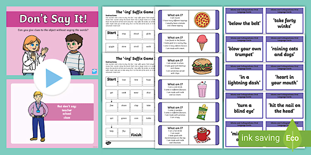 English Third/Fourth Class Oral Language Pack 2 - Twinkl
