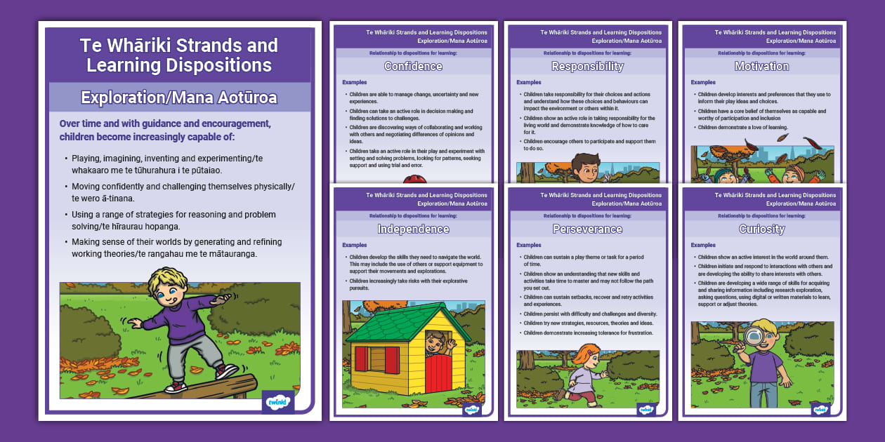 Te Whāriki & Learning Dispositions: Exploration/Mana Aotūroa