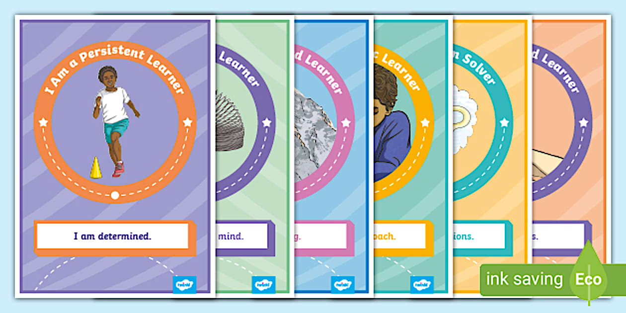 Learning Dispositions Posters* (teacher made) - Twinkl