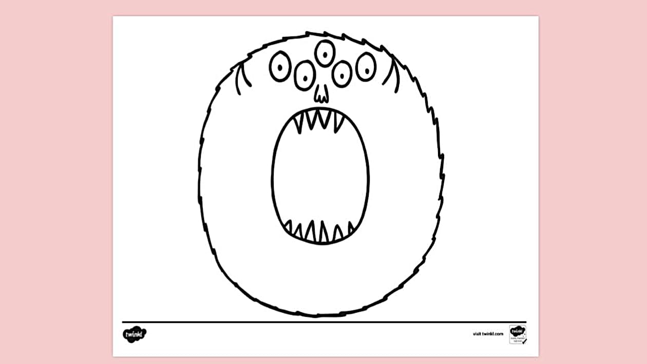 Letter O Colouring | Colouring Sheets (teacher made)