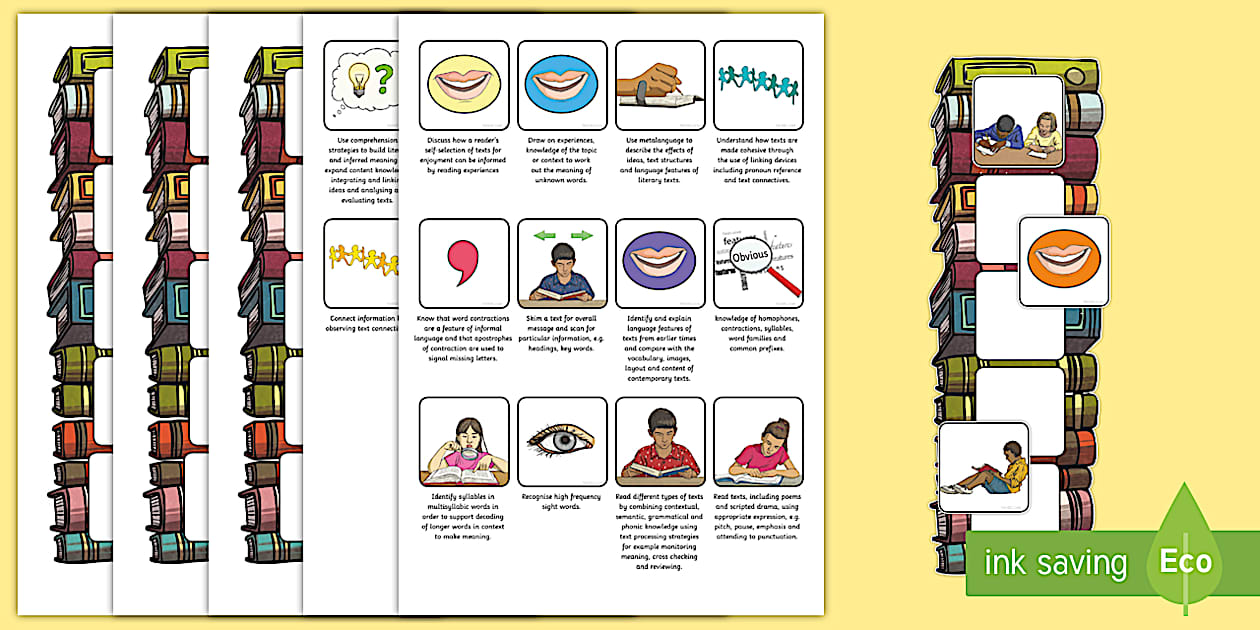NSW English Year 3 Reading Book Targets Assessment Tracker