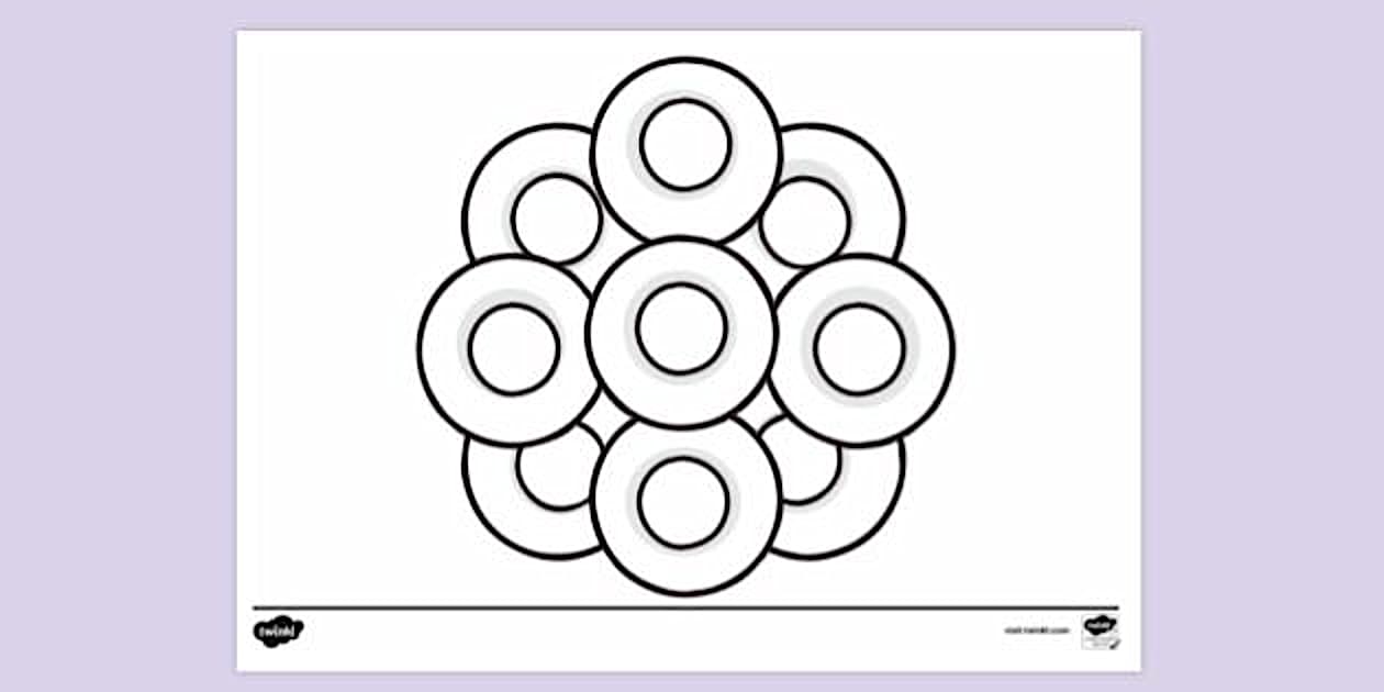 Fused Cells Colouring Sheet | Colouring Sheets