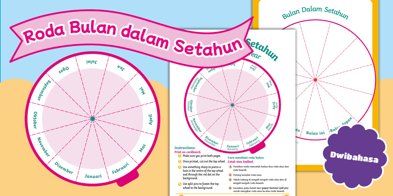 Roda Bulan dalam Setahun