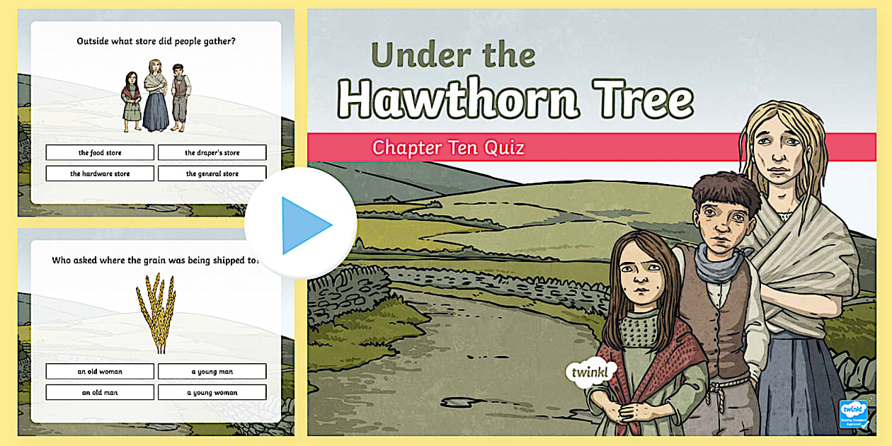 Under the Hawthorn Tree - Chapter 10 Quiz (teacher made)