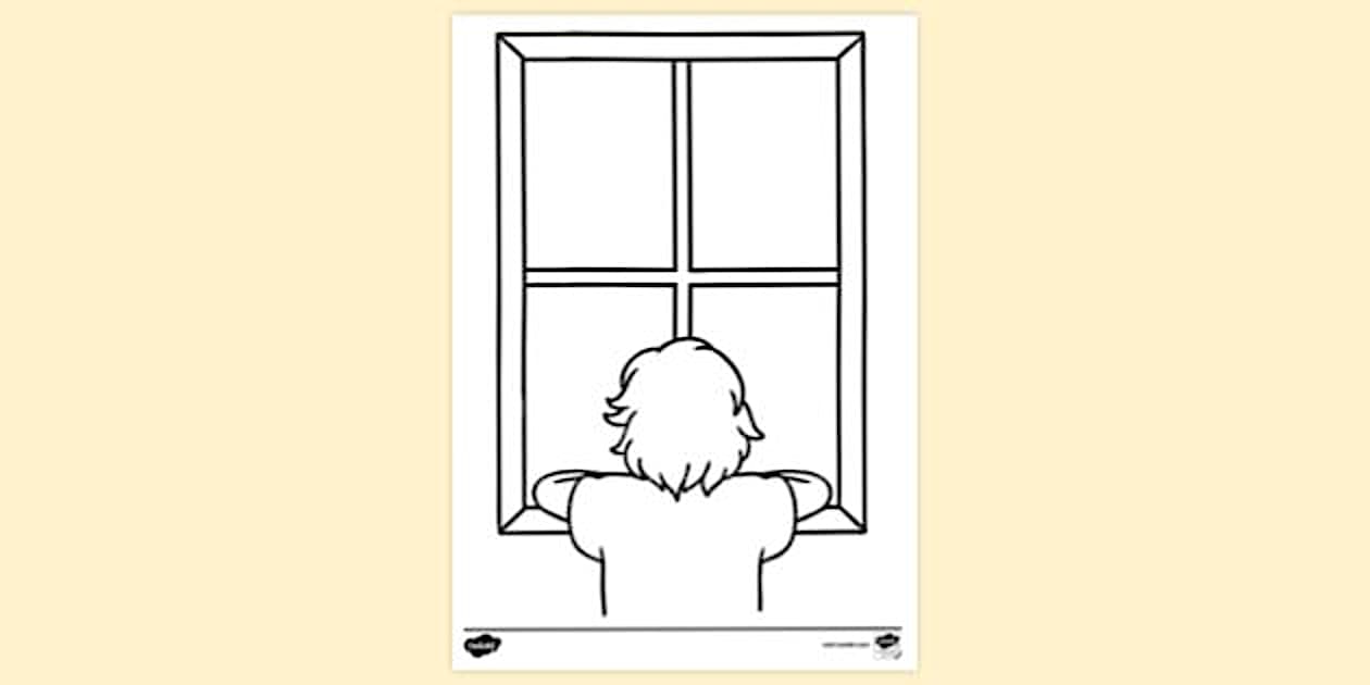 Window Colouring Sheet | Colouring Sheets (Teacher-Made)