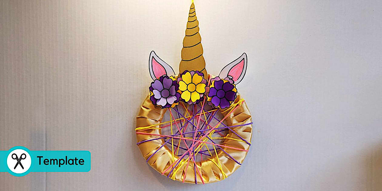 Unicorn Dream Catcher | Fantasy Crafts (teacher made)