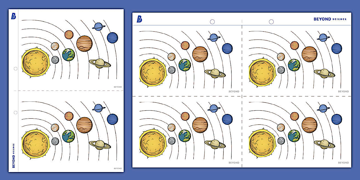 The Solar System KS3 Illustration | Beyond - Twinkl