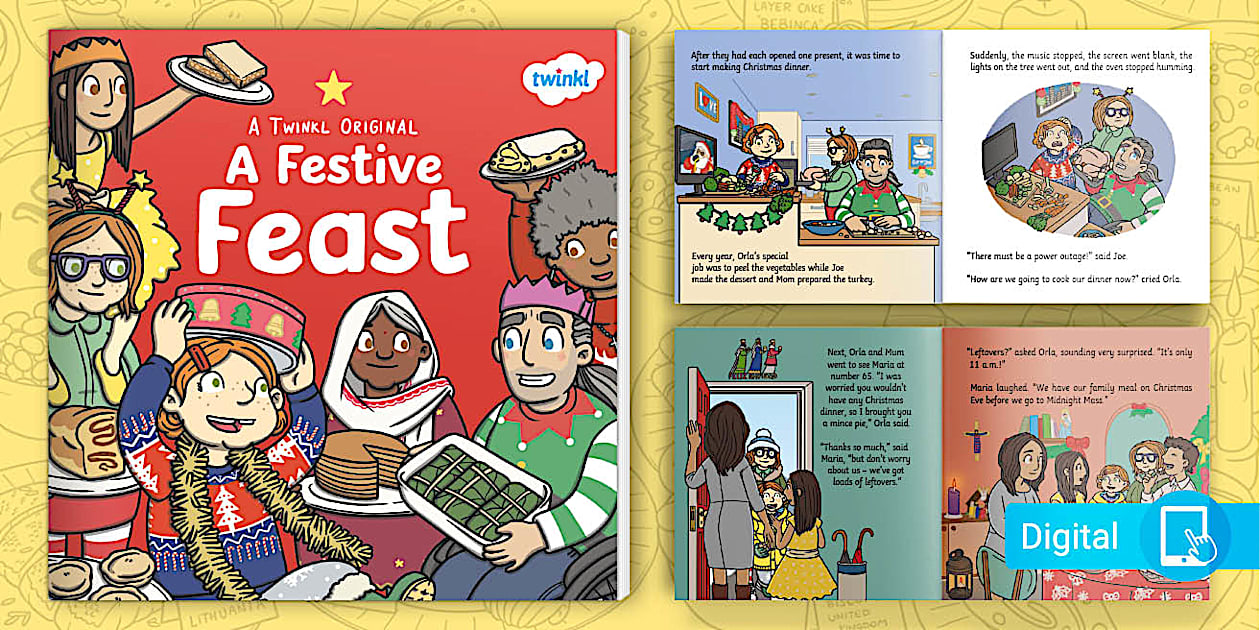 A Festive Feast eBook (Teacher-Made) - Twinkl A Festive Feast eBook (Teacher-Made) - Twinkl