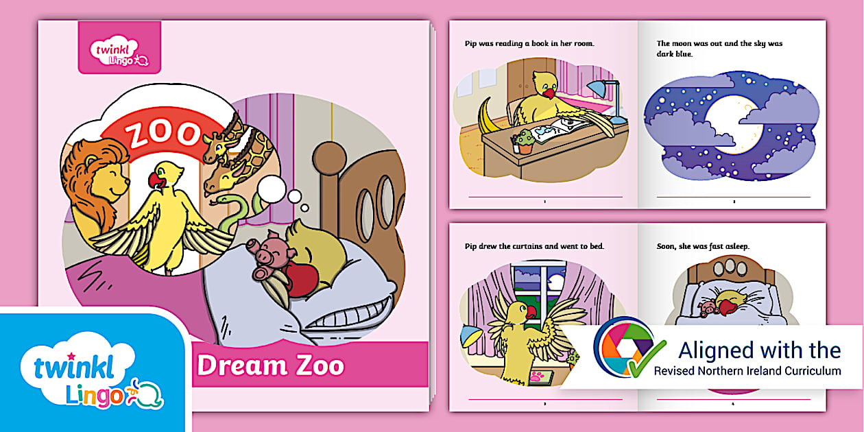 Pip's Dream Zoo Phase 2 'oo' Sound Story (teacher made)