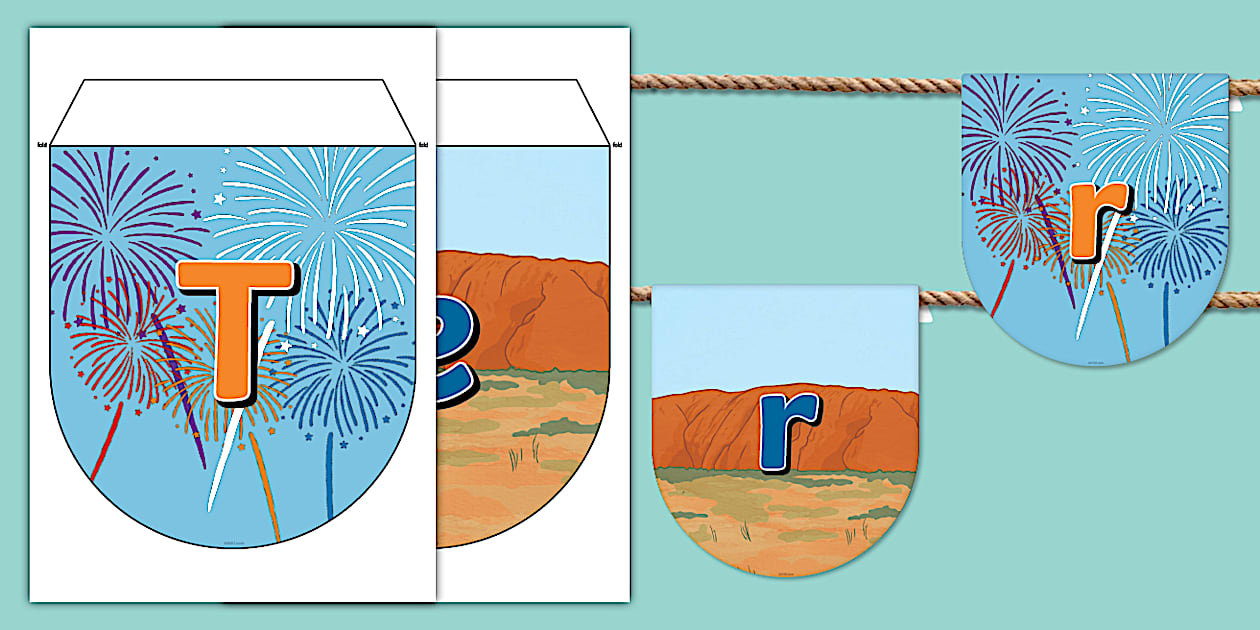 Territory Day Display Bunting - Twinkl Display - Twinkl