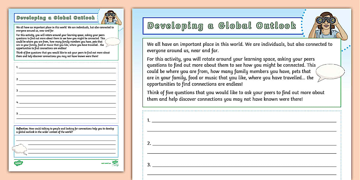Developing a Global Outlook - UAE Moral Education