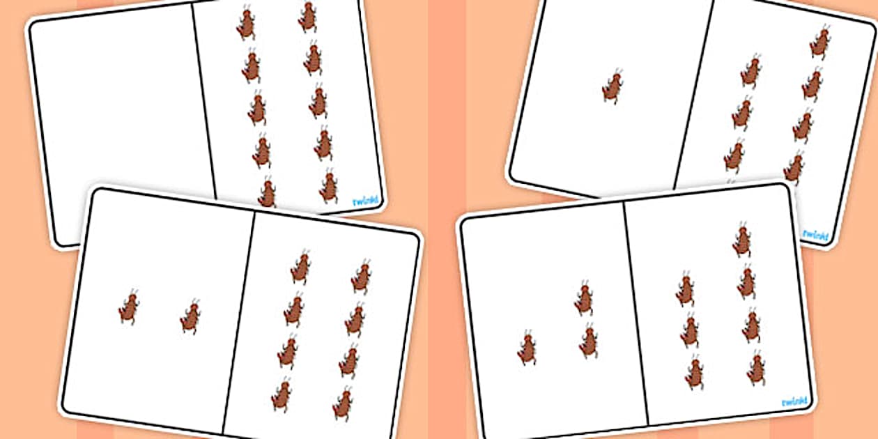 Earwig Counting Number Bonds to 10 (teacher made) - Twinkl
