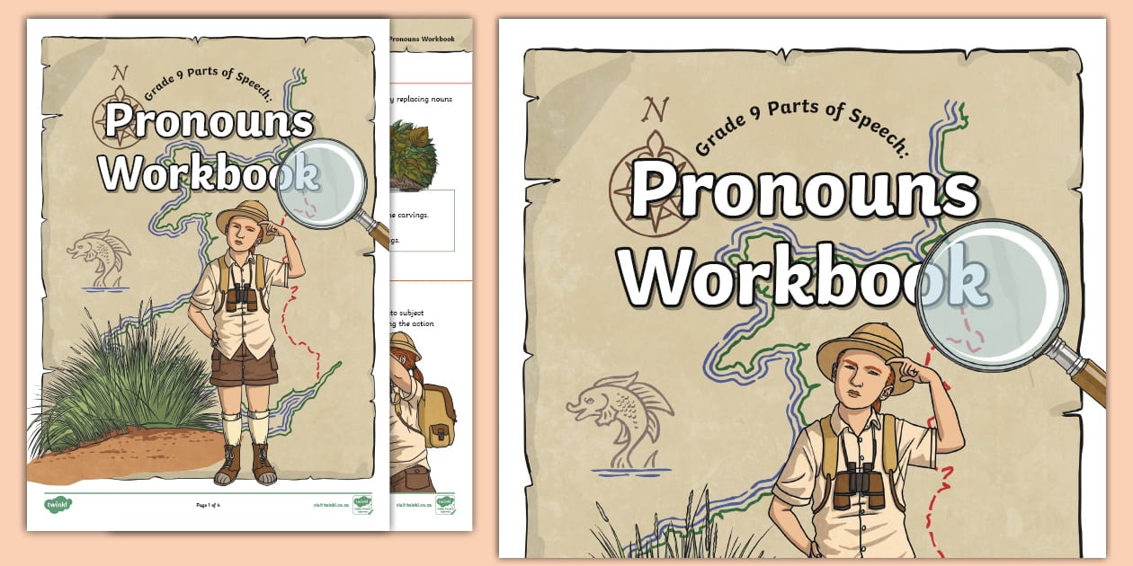 Grade 9 Parts of Speech: Pronouns Workbook (teacher made)