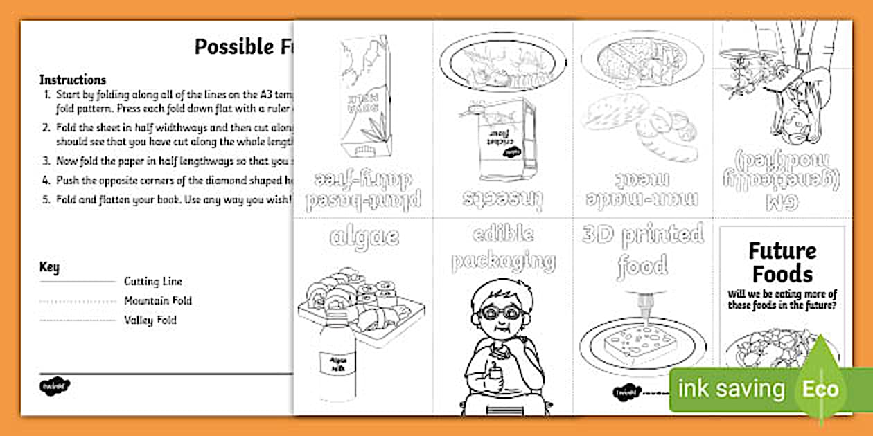 Future Foods Booklet (Teacher-Made) - Twinkl