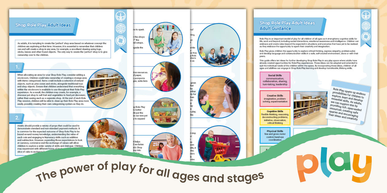 Shop Role Play Adult Ideas (teacher made) - Twinkl