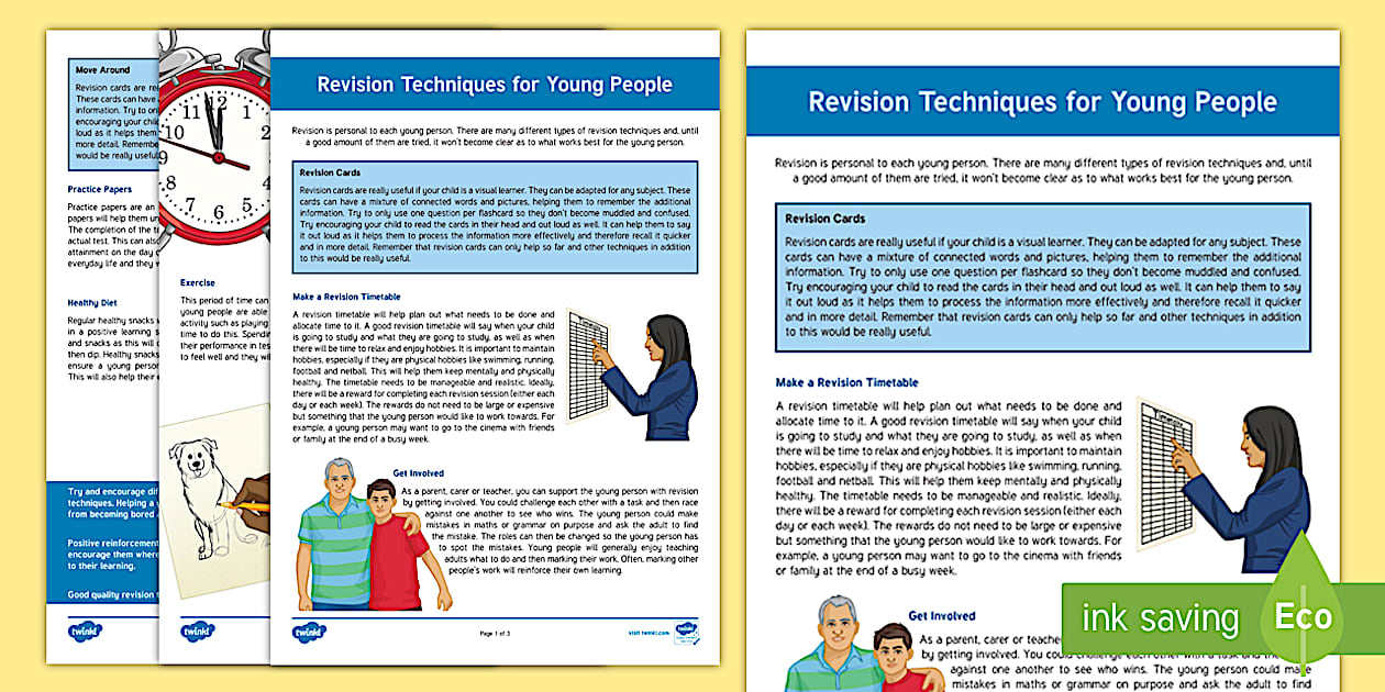 Lesson Plan for Revision Techniques | Primary Resources