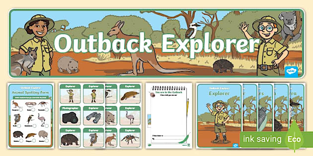 Outback Explorer Role Play Pack - Twinkl