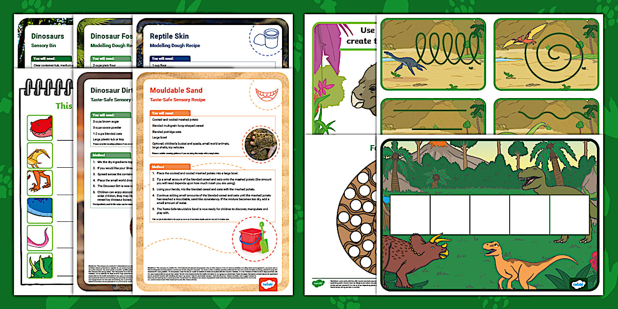 EYFS Dinosaurs Resource Pack (Ages 3-5) | Twinkl - Twinkl
