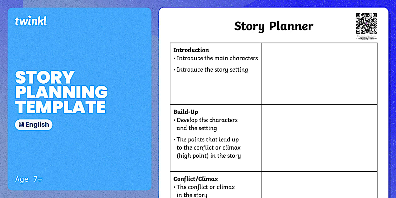 Story Writing Template KS2 – English Resource