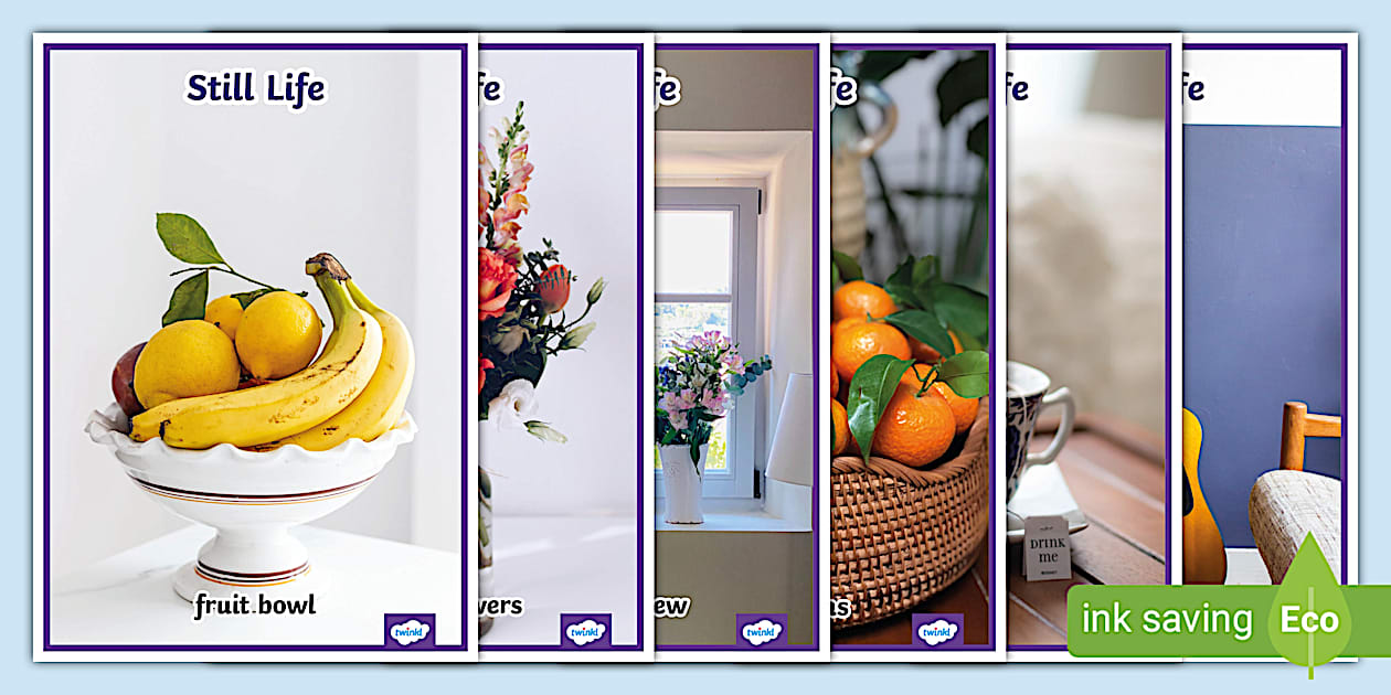 Still Life Display Photos Visual 5th/6th Class - Twinkl