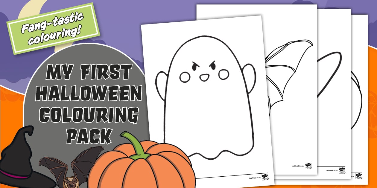 My First Halloween Colouring Pack
