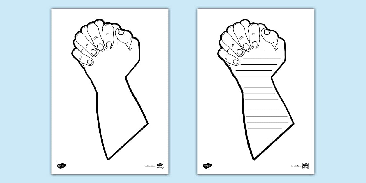 Prayer Writing Template (teacher made) - Twinkl