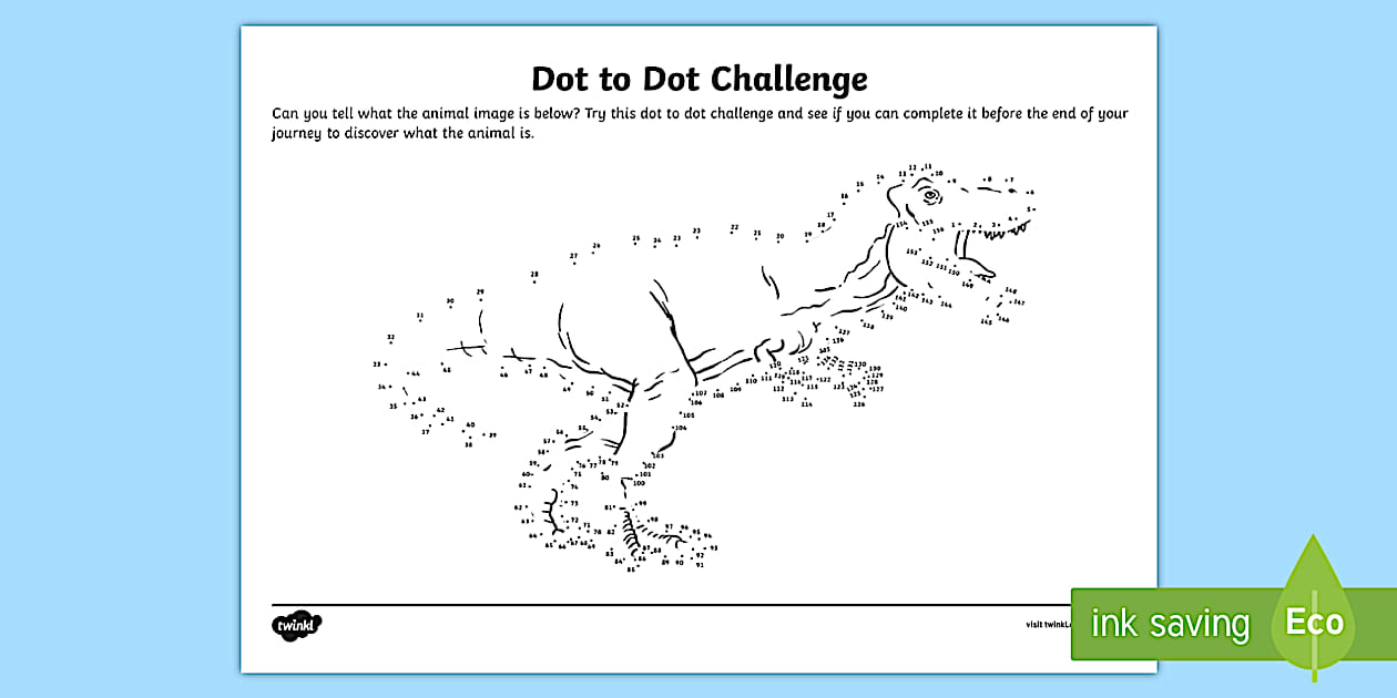Dot to Dot Beyond 100 Worksheet (teacher made) - Twinkl