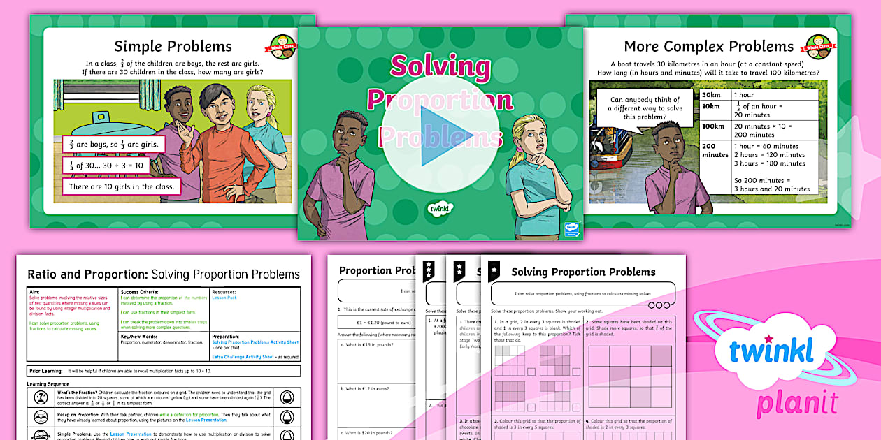 PlanIt Y6 Ratio and Proportion Lesson Pack Solving Ratio Problems (4)
