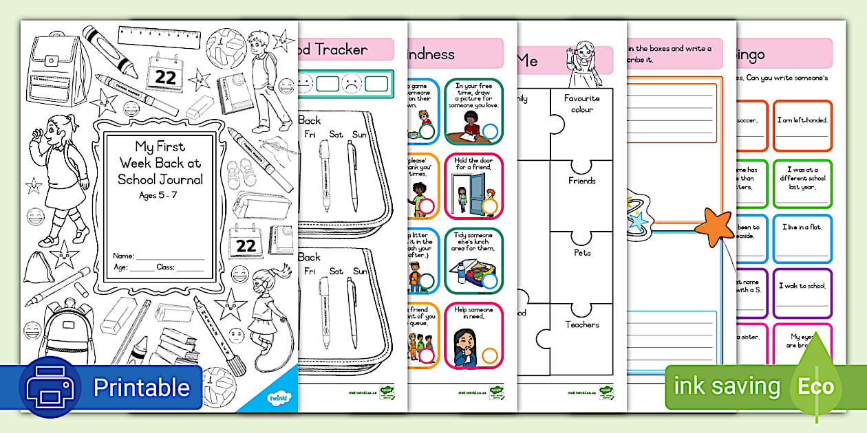 Foundation Phase Booklet: Back at School Journal