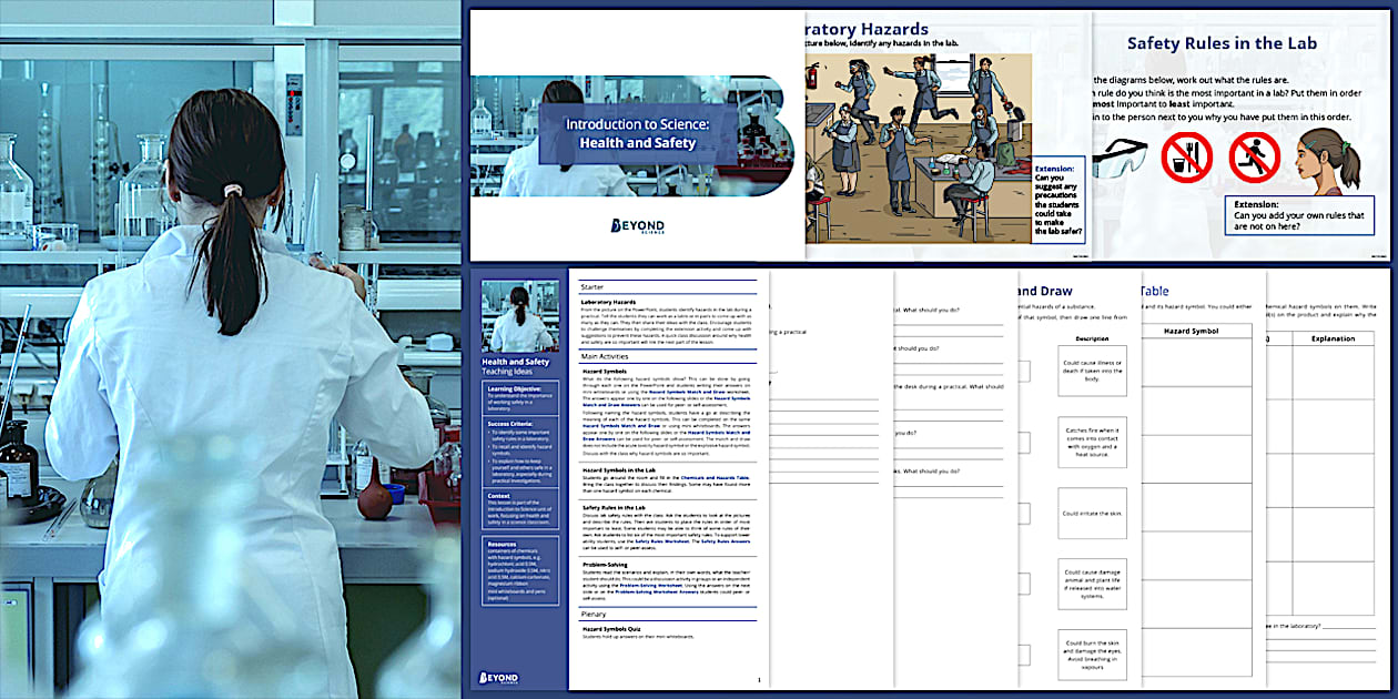 High School Lab Safety - Beyond Secondary - Science - Twinkl