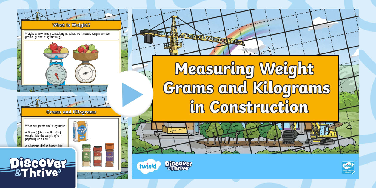 Construction (Weight) PowerPoint (teacher made) - Twinkl