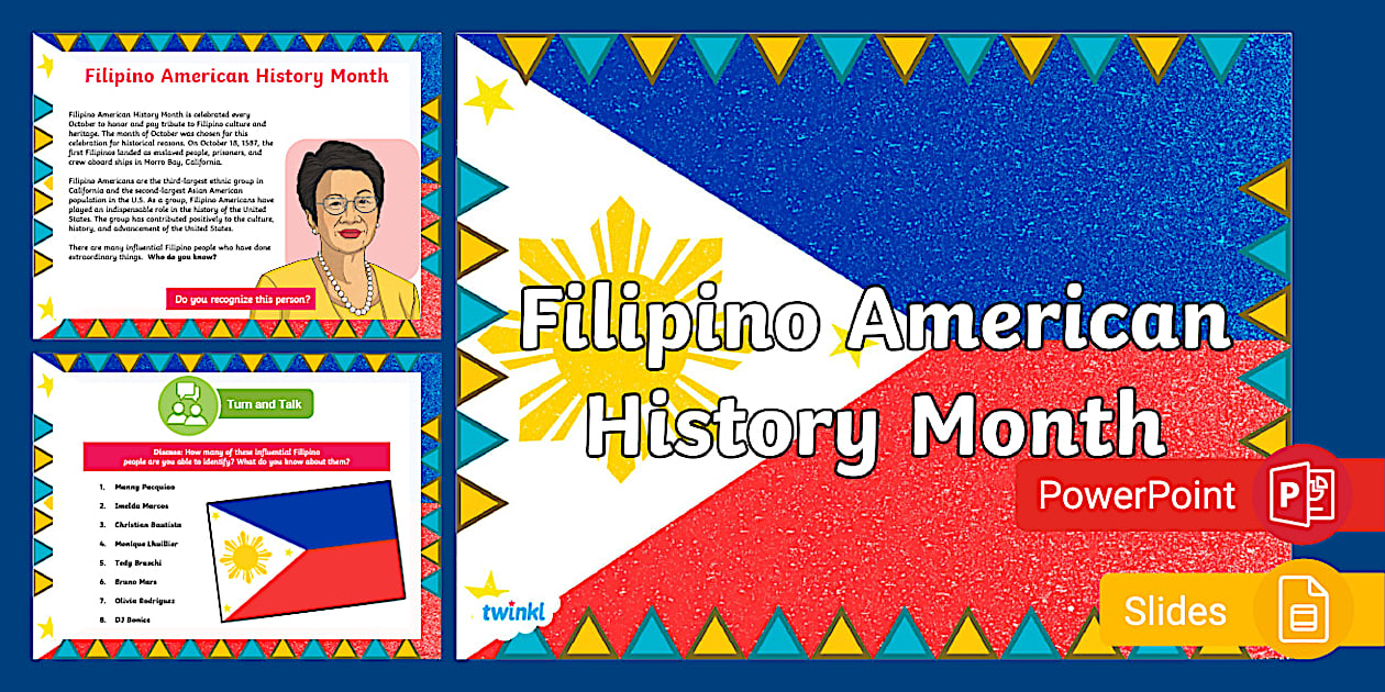 Filipino American History Month PowerPoint & Google Slides