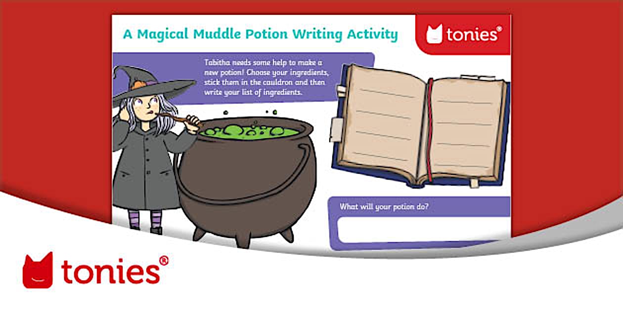 FREE! - A Magical Muddle: Potion Writing Activity - Twinkl