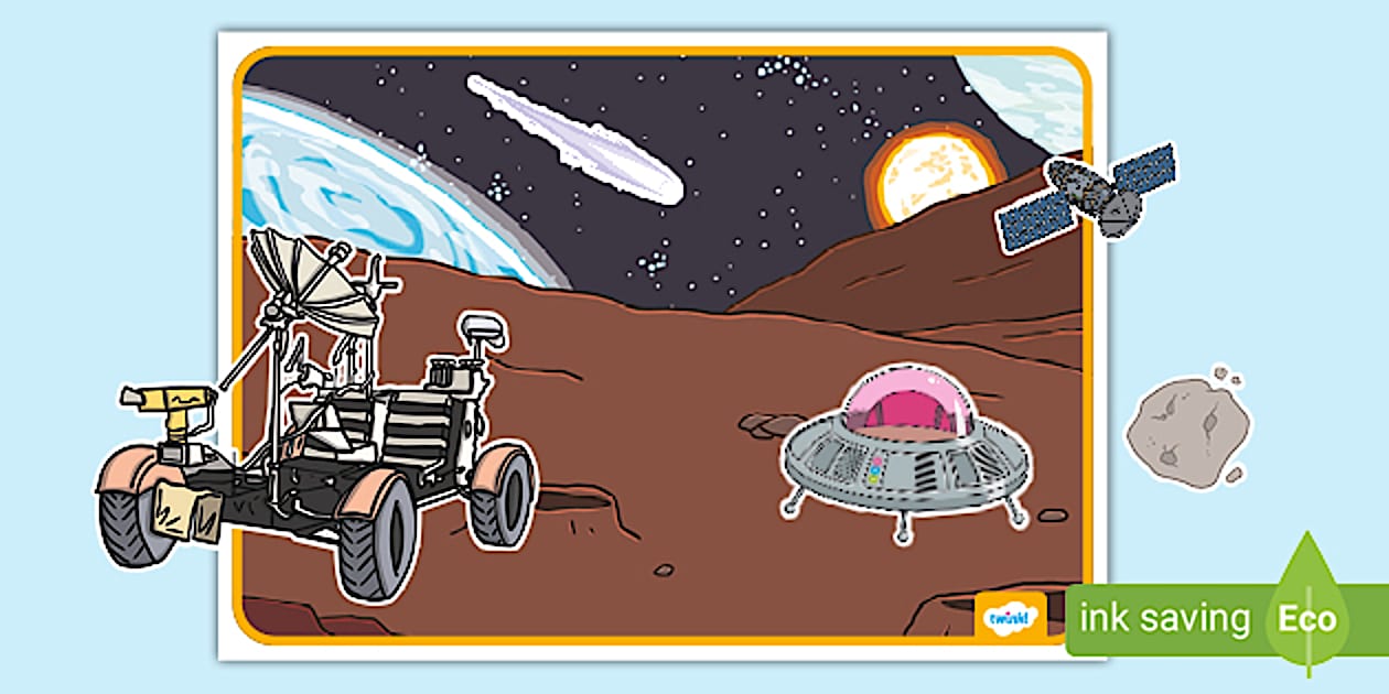 Space Cutting Skills Activity - Twinkl - KS1 - Twinkl