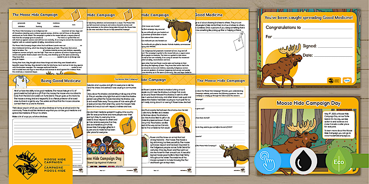 FREE! - Moose Hide Campaign Pack (teacher made) - Twinkl