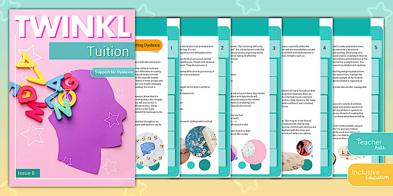 Twinkl Tuition Dyslexia Profesor Hizo Twinkl