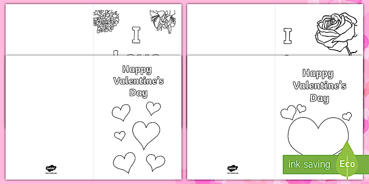 Valentine's Day Card Templates | Valentine's Day Card Pack