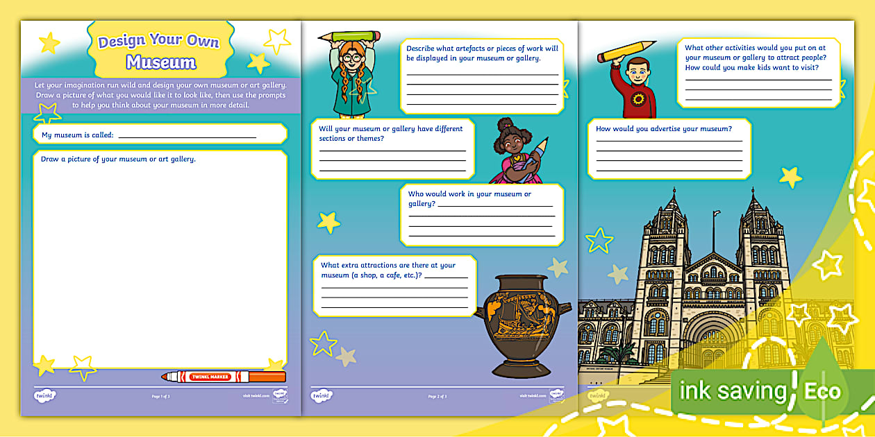 Design Your Own Museum (teacher made) - Twinkl