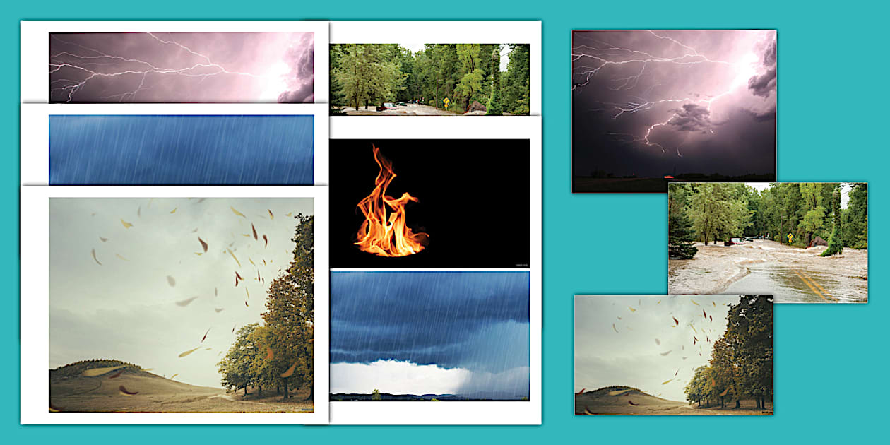 Natural Phenomena Bulletin Board Cutouts