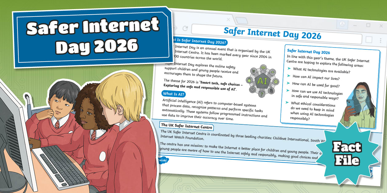 KS2 Safer Internet Day 2026 Fact File