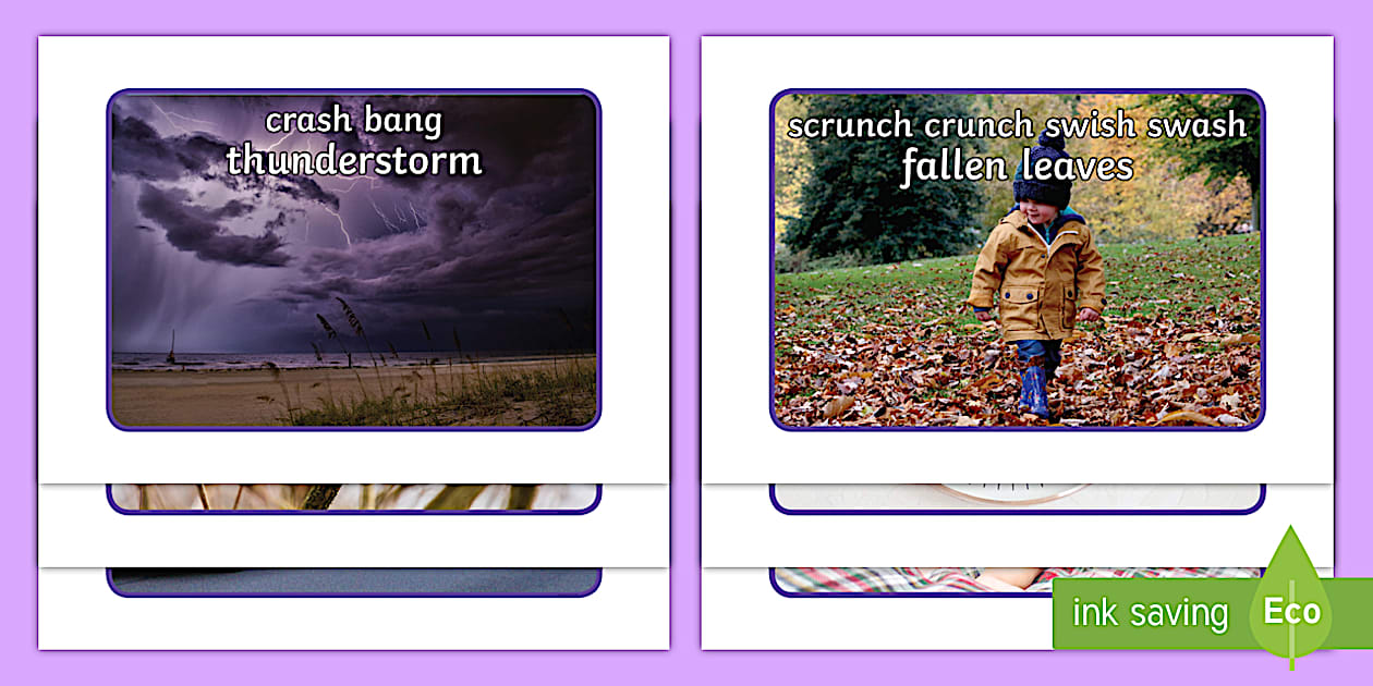 Level 1 Aspect 1: Environmental Sounds Display Photos